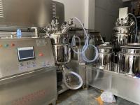 China SUS316 Cosmetic Cream Mixer Small Capacity Vacuum Toothpaste Emulsifying Mixer for sale