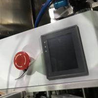China Desktop Flat Bottle Sticker Labeling Machine , BB cream Tube Labeler Machine 100W for sale