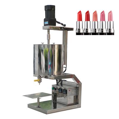 China Semi Auto Lip Balm Filling Machine 30L Heated Hopper 1-14ml Capacity for sale