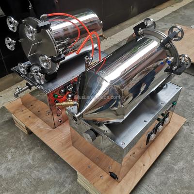 China High Pressure Foundation Filling Machine 28L Hopper 220V Semi Automatic Piston Filler for sale
