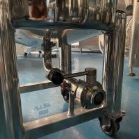 China Stainless Steel Liquid Storage Tank 100-100000L for Milk Chemical Alcohol Cosmetic for sale