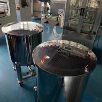 China SUS304 Movable Hinged Lid Storage Tank 100-20000L Stainless Steel Open Lid Water Tank for sale