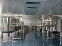 China Stainless Steel 316L 5000L Water Storage Tank Pure Water Treatment Plant Sanitary Tank for sale
