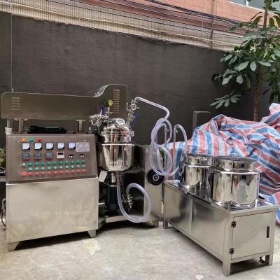 China Laboratory Cosmetic Ointment Cream Vacuum Homogenizer Emulsifying Mixer for sale