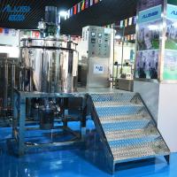 China Industrial Chemical Liquid Homogenizer Emulsifier Mixer 1000L Heated Reactor Tank Agitator Blender for sale