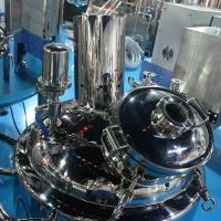 China 50L Hydraulic Lifting Cream Cosmetics Vacuum Emulsifier Mixer for sale