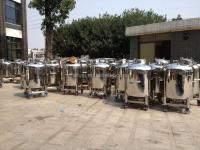 China SUS316L Raw Milk Storage Tank 50L to 20T Capacity Movable Stainless Steel for sale