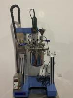 China Laboratory Vacuum Emulsifier High Shear Mixer Reactor 2L 5L 10L Glass Kettle Homogenizer for sale