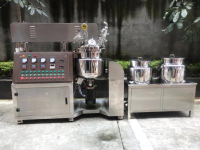 China Lift-Type Vacuum Emulsifying Mixer 50-3000L for Cosmetic Cream Lotion Homogenizer for sale