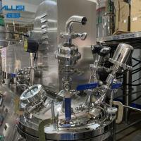 China 50L Cosmetic Cream Mixer Homogenizer Machine Facial Cream Making Emulsifying Mixing Tank 1.5kW Agitator for sale