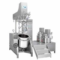 China Stainless Steel Vacuum Emulsifier Mixer 50L to 3000L Double Jacket Electric Heating Homogenizer for sale