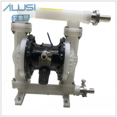 China Ailusi PP Pneumatic Double Diaphragm Air Pump 1/2 to 3 Inch Low Pressure for sale