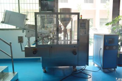 China Cosmetic Cream Toothpaste Soft Laminate Plastic Small Automatic Tube Filling Sealing Machine for sale