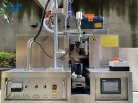 China Single Nozzle Manual Plastic Soft Tube Filling Machine Semi Automatic 20-30 Pcs/Min for sale