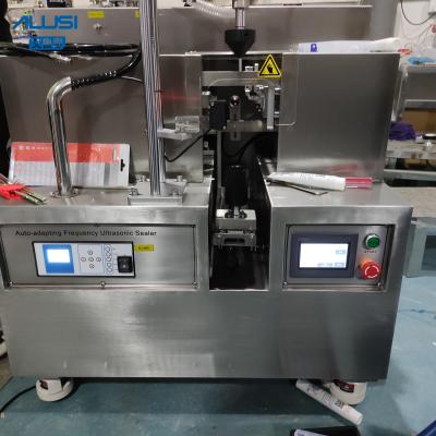 China Semi Automatic Plastic Tube Filling and Sealing Machine for Cosmetic Hand Cream 20-30 pcs/min for sale