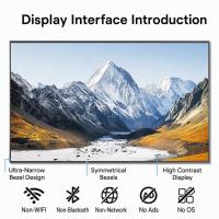 China Indoor High Bright Commercial LCD Monitor 100 Inch HD IPS Security Monitoring Display for sale