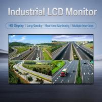 China 55 Inch Security LCD Wall Monitor Display Embedded Wall Mounted Indoor Use for sale