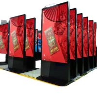 China 43 Inch Ad Display Screen Touch Screen Indoor Digital Advertising Vertical LCD Display Signage for sale