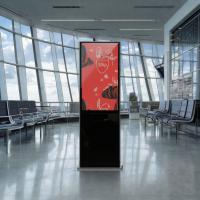 China 65 Inch Smart Display Kiosk Advertising Digital Signage LCD 4K UHD Ultrathin High Brightness Touch SDK Retail Store Airport for sale