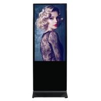 China 55 Inch LCD Floor Standing Smart Digital Signage Display Kiosk Touch Screen Totem Indoor Interactive Advertising Display for sale