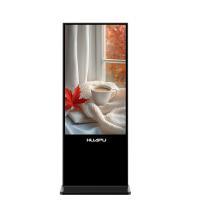 China 43 Inch Indoor Business Screen Smart LCD Advertising Display Vertical Totem Android Floor Standing for sale