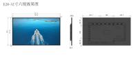 China 27/32/43/50 Inch Wall Mounted Picture Video Player LCD Display Digital Signage Advertising Screens Menuboard For Super Market for sale