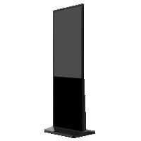 China 55 Inch Indoor LCD Screen Advertising Digital Menu Display Digital Totem Kiosk for sale