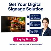 China 32/43/55 Inch Digital Advertising Screen LCD Display Screen Panel TV With Protective Glass Small Sized Display Optional System for sale
