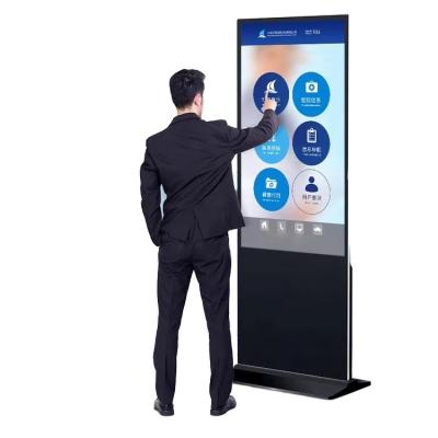 China 55 INCH Indoor Wall Mounted Digital Signage LCD Advertising WiFi SDK Graphics For Retail Store Hotel Subway Shopping Mall for sale