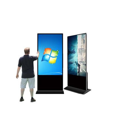 China Smart Floor Standing Digital Signage LCD Screen SDK For Airport Shopping Mall Hotel Exhibition for sale