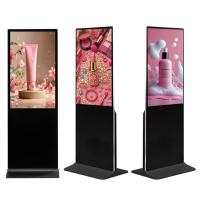 China 55 Inches Indoor Floor Standing LCD Digital Signage With WiFi SDK For Retail Store Hotel Subway Elevator for sale