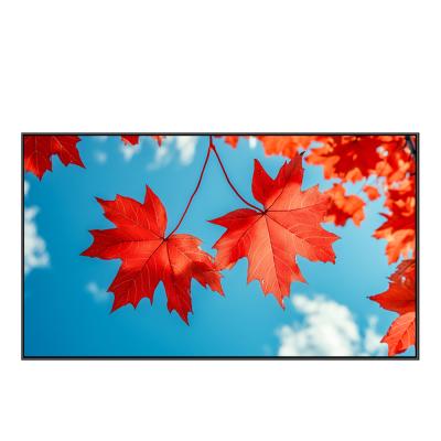 China 65 Inch Smart TV Wall Mount LCD Digital Signage Touch Screen Menu Board Indoor Android Ad Display SDK OEM Airport for sale