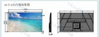 China 65 Inch 4K Indoor Digital Advertising Screen With SDK Function Business LCD Display for sale