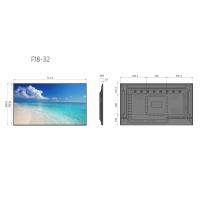 China 43 Inch Smart LCD Splicing Screen Ultra Thin Bezel Wall Mounted Indoor Menu LCD Screen for sale