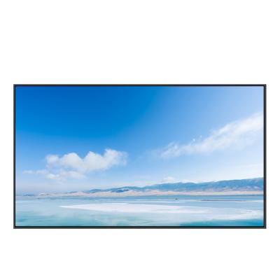 China 75 Inch Smart TV Wall Mount LCD Touch Screen Free Cloud Based CMS SDK OEM Indoor Android Menu Board for sale