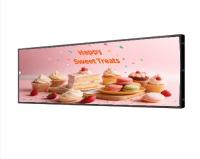 China 43.9 Inch Ultra Wide LCD Strip Display Stretched Bar Indoor Advertising Digital Signage for sale