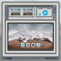 China Digital Interactive Electronic Whiteboard 75 Inch 4K LCD Touch Screen Smart Board For Teaching for sale
