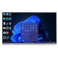 China 55 Inch LCD 4k Finger Touch Interactive Electronic Whiteboard Smart Board For School Office for sale
