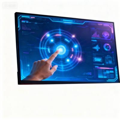 China 43 Inch Wall Mounted LCD Capacitive Touch Screen Indoor Advertising Display Digital Signage for sale