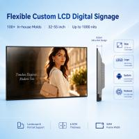 China 32 Inch Indoor HD LCD Digital Signage LCD Advertising Screen Business Display Customization Cloud Management Android Windows for sale