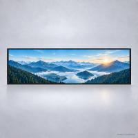 China 28.6 Inch Stretched Bar LCD Display Featuring 32:9 Screen Android 2GB RAM and 32GB Storage for Indoor Advertising and Communication for sale