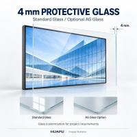 China 5mm Narrow Bezel Large Format LCD Display 85 Inch 4K LCD Passenger Information Display Screen for sale