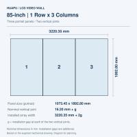 China 85 Inch 4K 700 Nit Advertising LCD Display Indoor Video LCD Screen For Meeting Room for sale