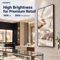China 55 Inch LCD Android Digital Advertising Display Screen For Shop Windows for sale