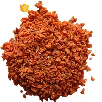 China Freeze Dehydrated Dried Carrot Flakes Bulk Vegetables Natural Sweetness for sale