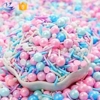 China Colorful Edible Sugar Pearls Pressed Candy for Cake, Cupcake & Ice Cream Decoration | Bulk Bag Packaging for sale