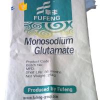 China Fufeng Monosodium Glutamate 25kgs/bag CAS No. 32221-81-1 Bulk MSG Seasoning Powder for High Standar for sale