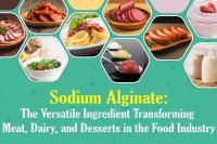 China Food Grade Sodium Alginate Powder – Viscosity Stabilizer for Ice Cream, Jelly & Sauces for sale