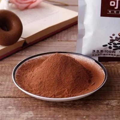China Ghanaian fat-reduced alkalized cocoa powder (10-12% fat). Perfect for beverages, baked goods, ice cream, and confectionery. for sale