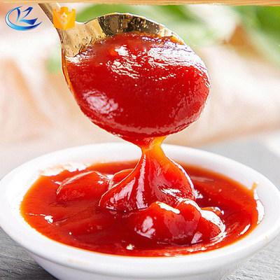 China RTE Concentrated Tomato paste With sweet and sour taste 25kg Bulk Food additive for sale